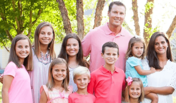 Philip Rivers and His Wife, Along With Their 10 Children, Create the ...