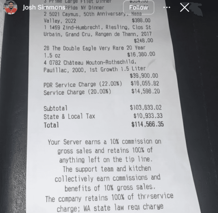 Chiefs rookie star Josh Simmons was left speechless after dropping ...