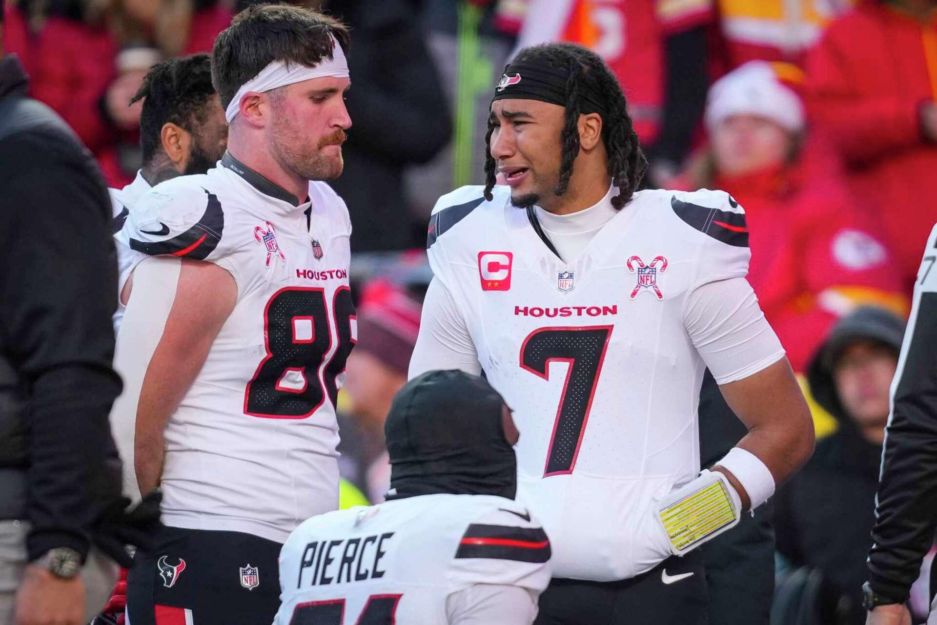 After the heart-stopping 28-16 playoff battle, C.J. Stroud took full responsibility and broke ...